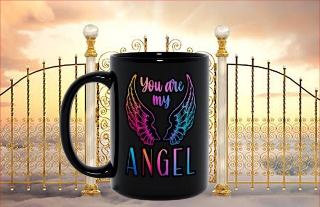 You Are My Angel Coffee Cup Mug Romantic Gift for Him Her Anniversary ...
