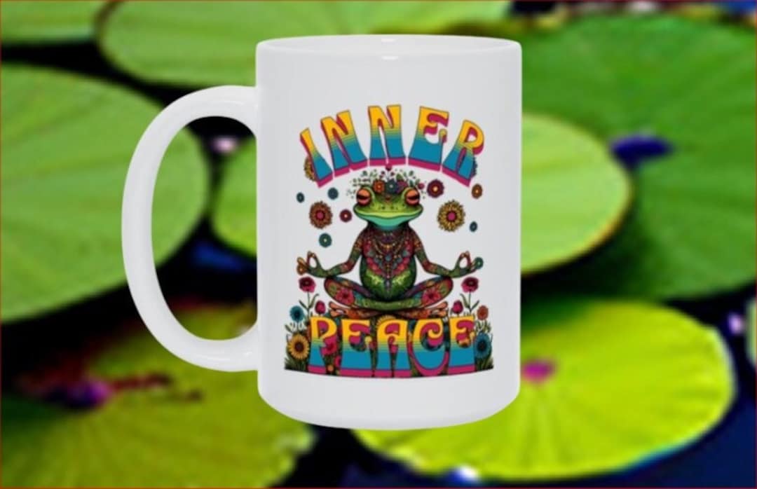 Inner Peace Mugs, Yoga, Meditation, Coffee Cups Tea Cups, Mugs, Coffee ...
