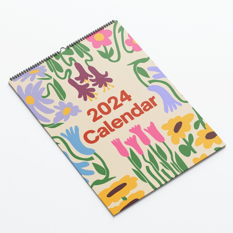 Flower Calendar - Etsy