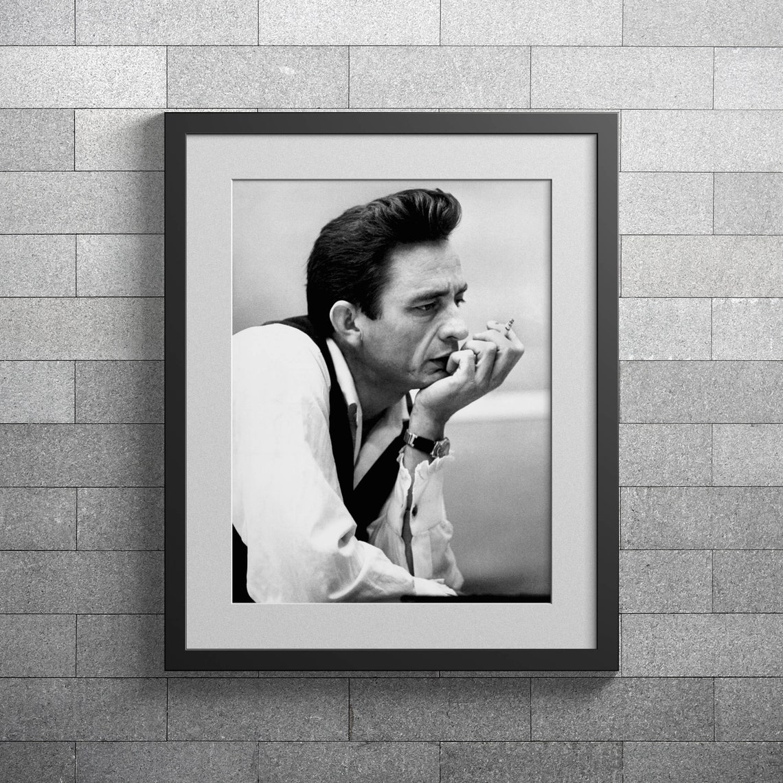 Johnny Cash Print Johnny Cash Photograph Johnny Cash Poster - Etsy