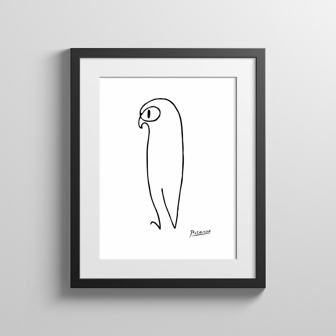 Picasso Falcon Art Picasso Bird Print Picasso Poster Picasso - Etsy