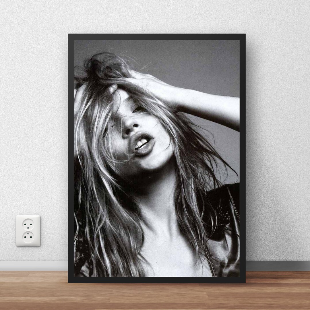Kate Moss Print Poster Life is a Joke Wall Art Kate Moss - Etsy Sweden