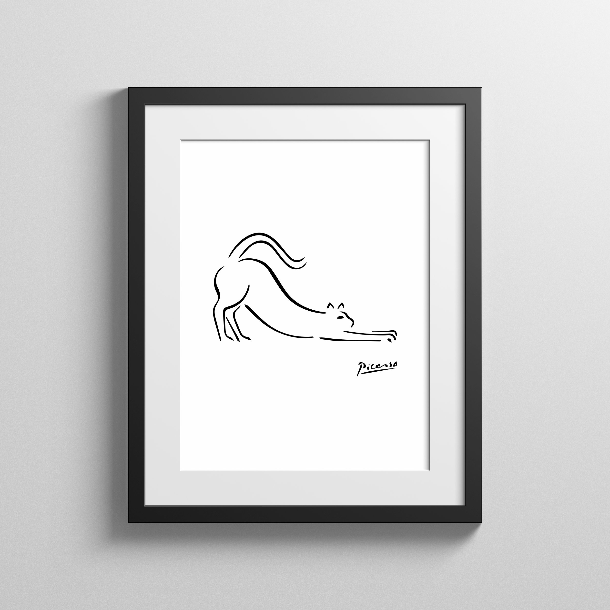 Picasso Cat Art Picasso Animal Print Picasso Poster Picasso - Etsy UK