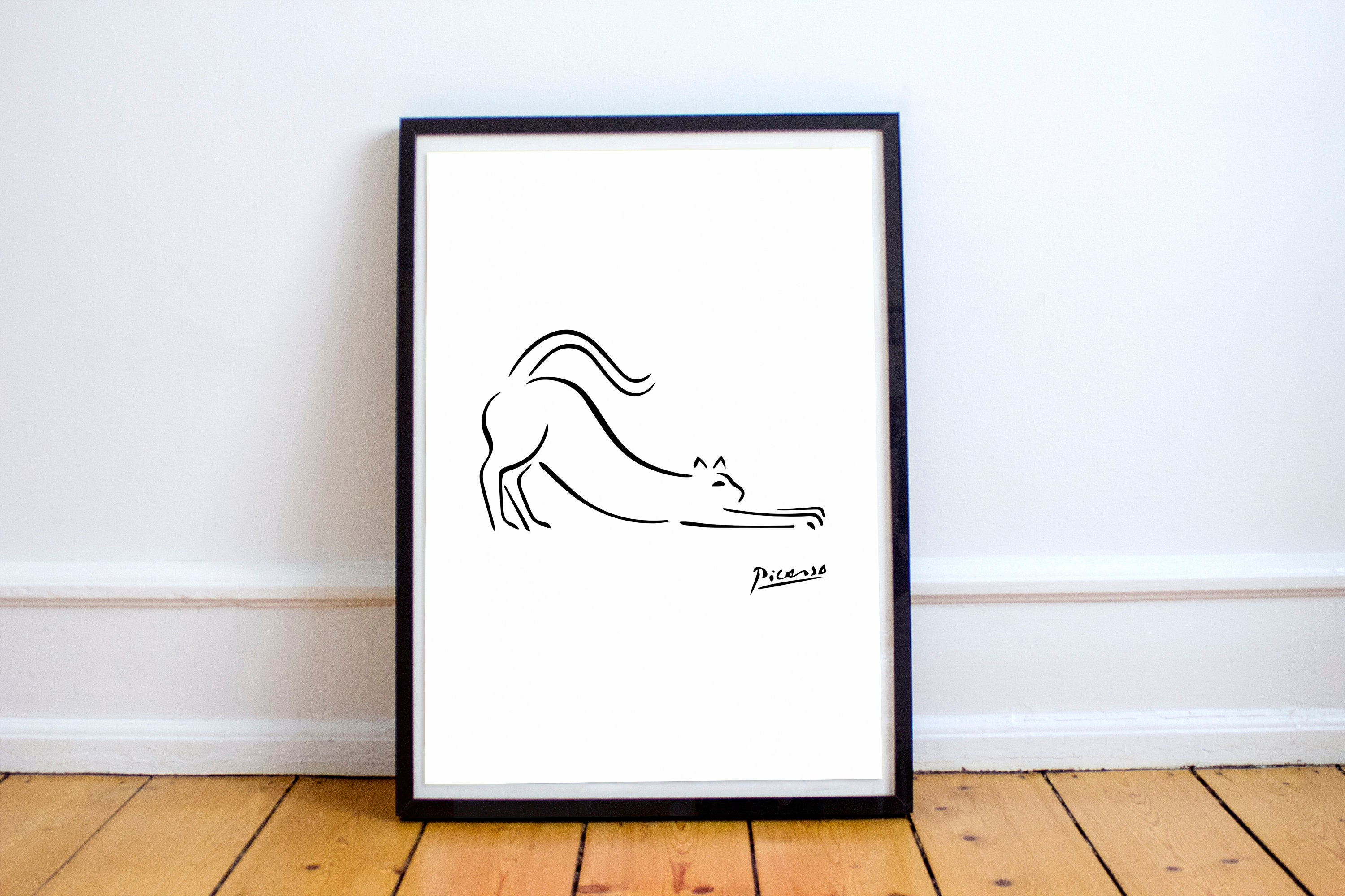 Picasso Cat Art Picasso Animal Print Picasso Poster Picasso - Etsy UK