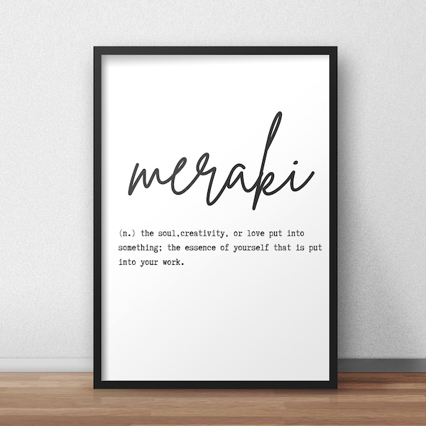 Meraki - Etsy