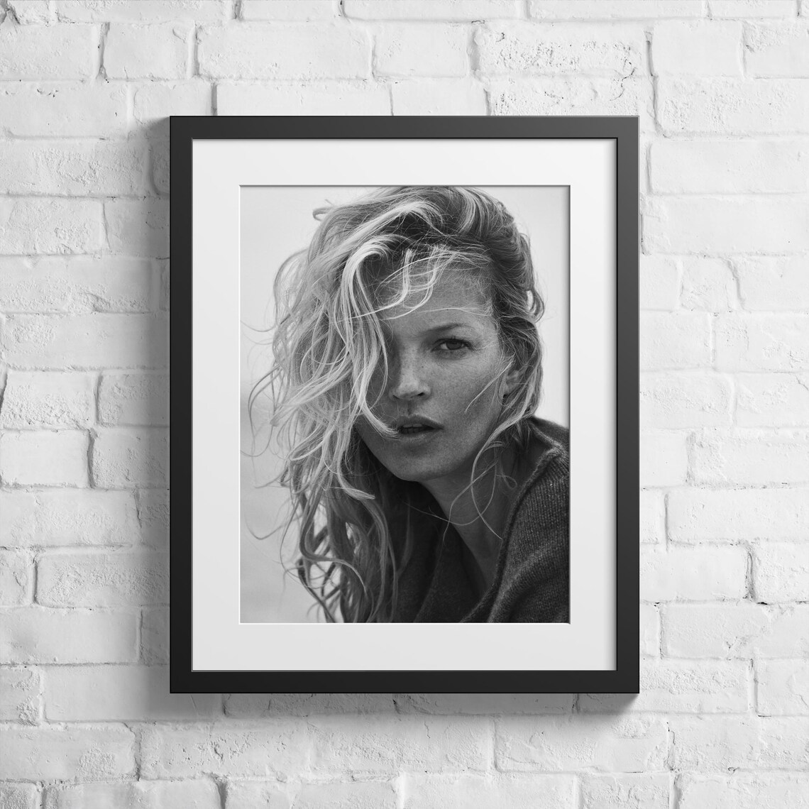 Kate Moss Print Kate Moss Poster Fashion Print Life is Joke | Etsy
