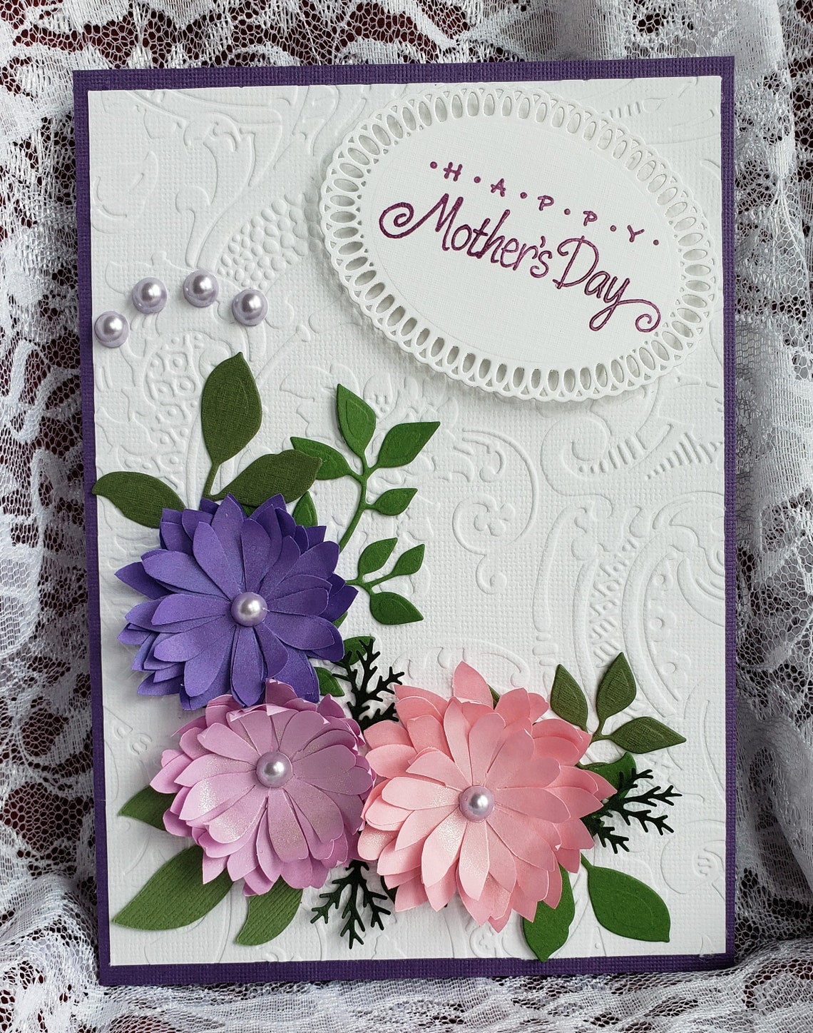 Any Occasion Handmade Multi Paper Layered 3D Greeting Card - Etsy