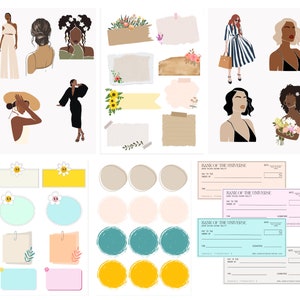 2024 Vision Board Kit Bundle, Manifesting, Motivational, Affirmations ...