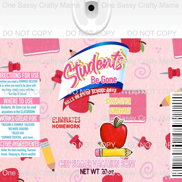 Students Be Gone Png - Etsy