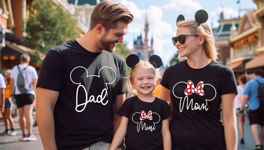 Disney Family Matching Shirts, Disney Personalized Shirts, Disney ...
