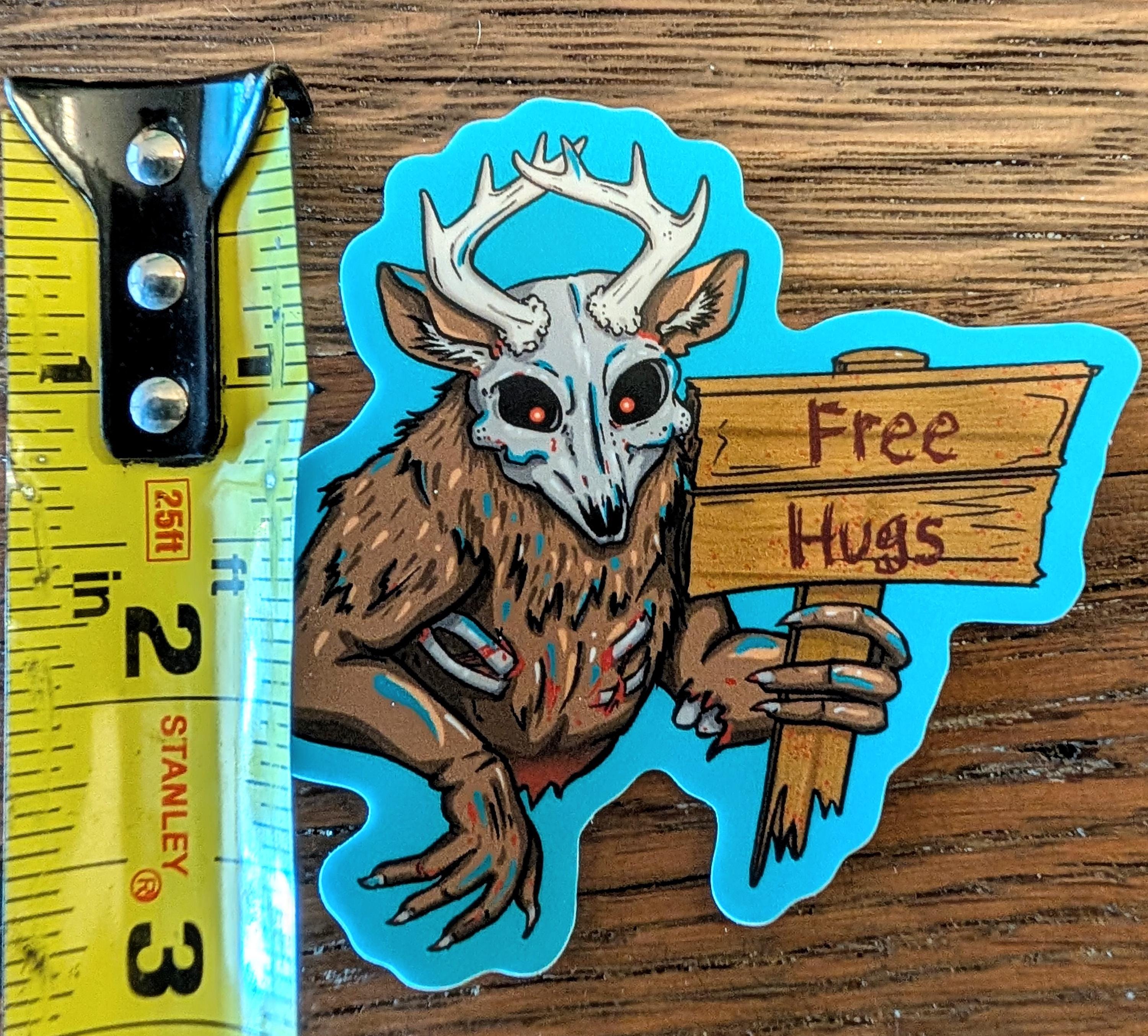 Free Hugs Wendigo - Etsy