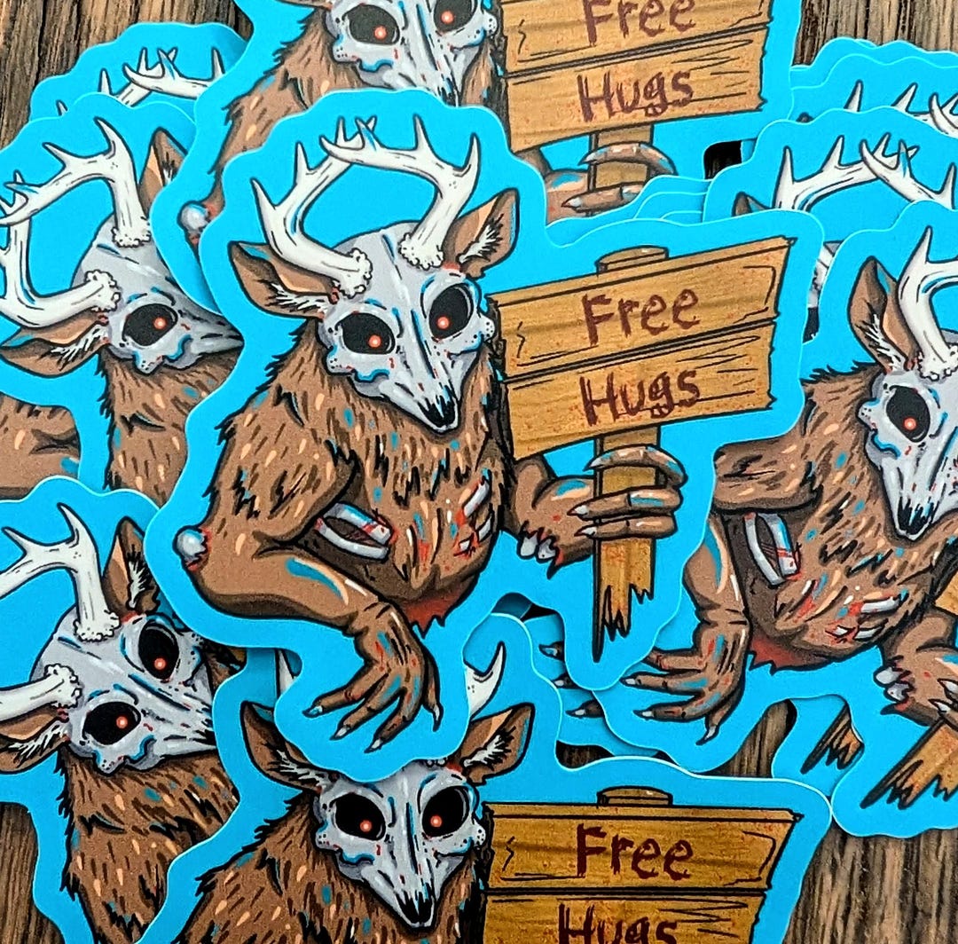 Free Hugs Wendigo - Etsy