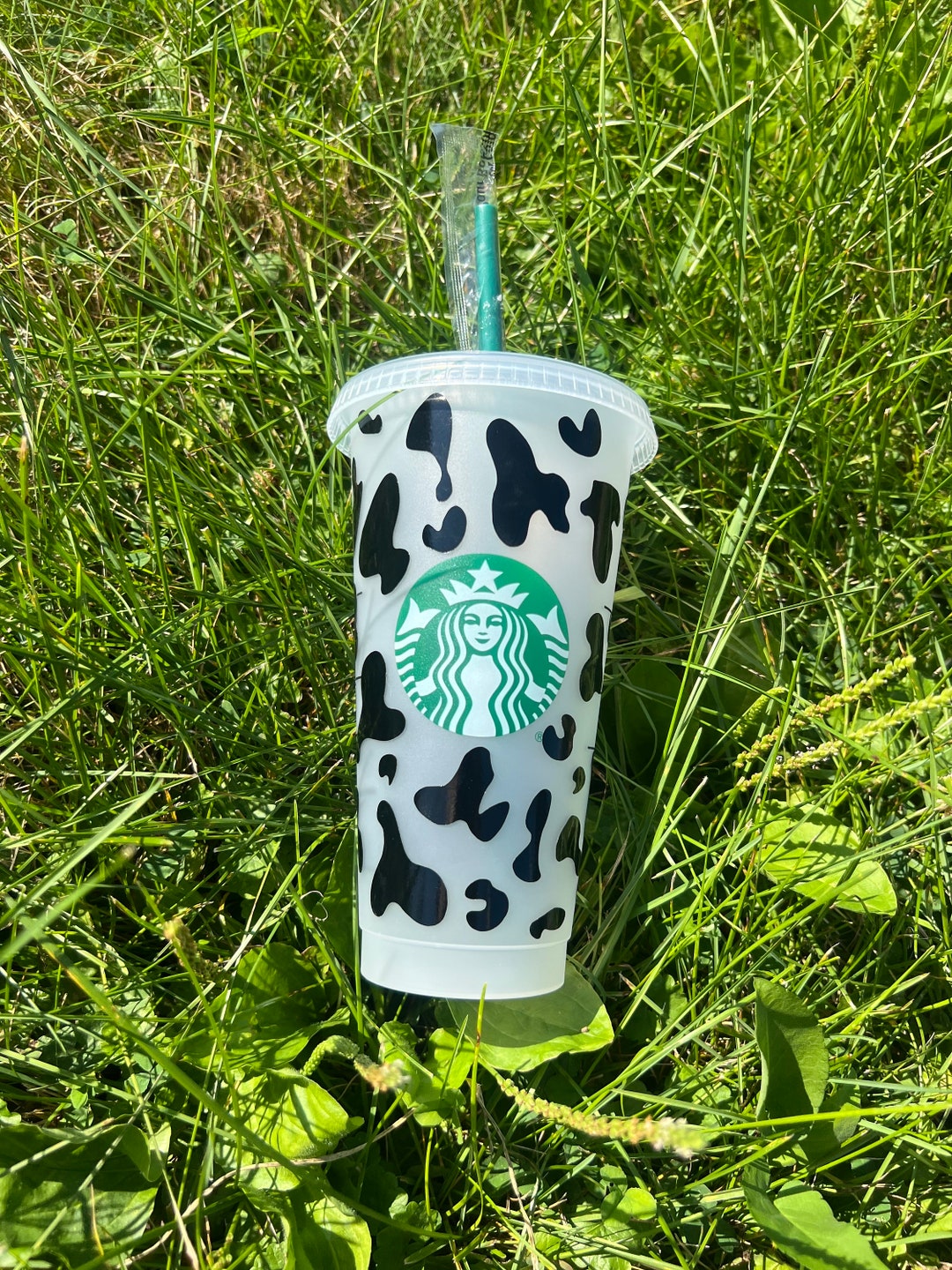 Cow Starbucks Tumbler, Cow Print Tumbler, Customizable Starbucks Cup ...