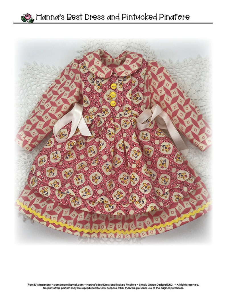 Ruby Red Fashion Friends Hanna's Best Dress and Pintucked Pinafore ...