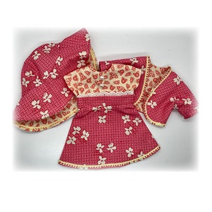 Ruby Red Fashion Friends Hanna's Little Lady Pattern With Bolero and ...