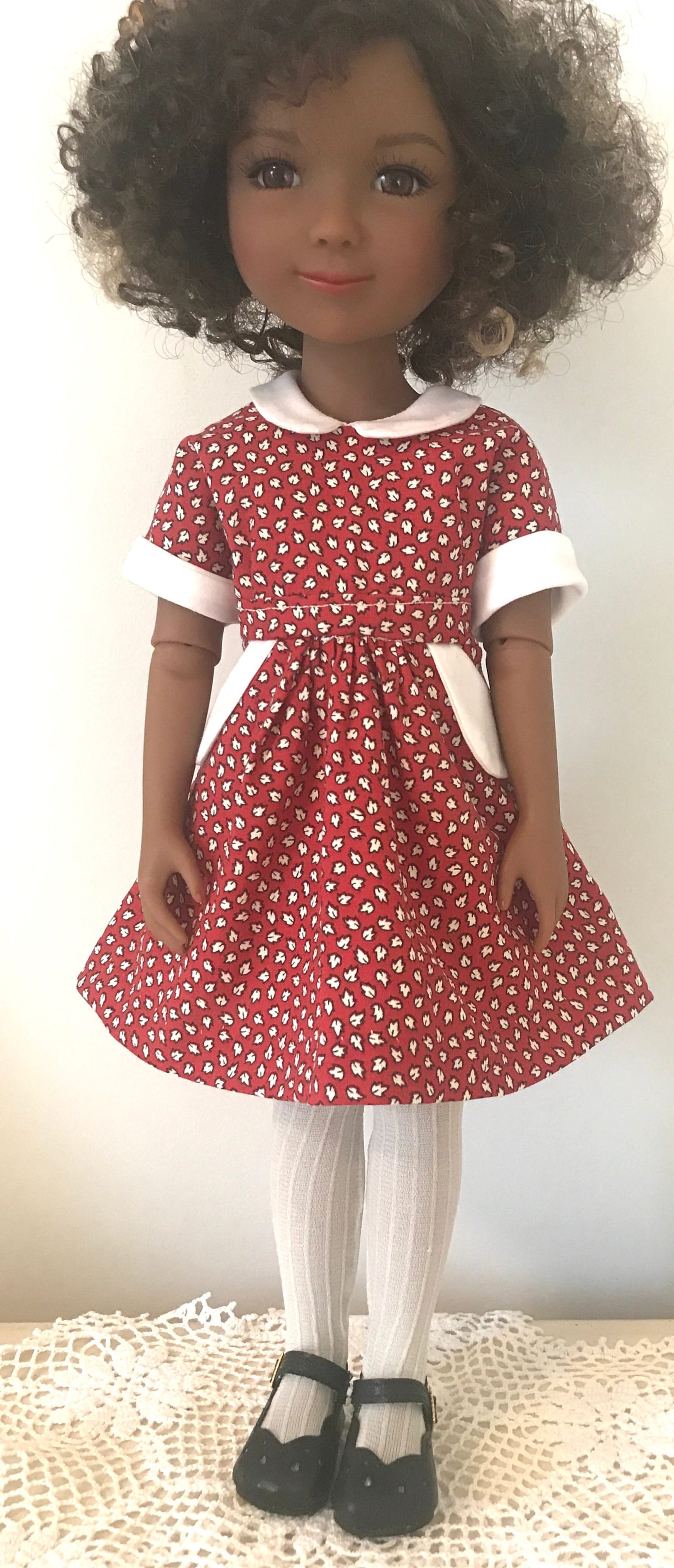 Ruby Red Fashion Friends Maya's Pretty Dress Pattern - Etsy