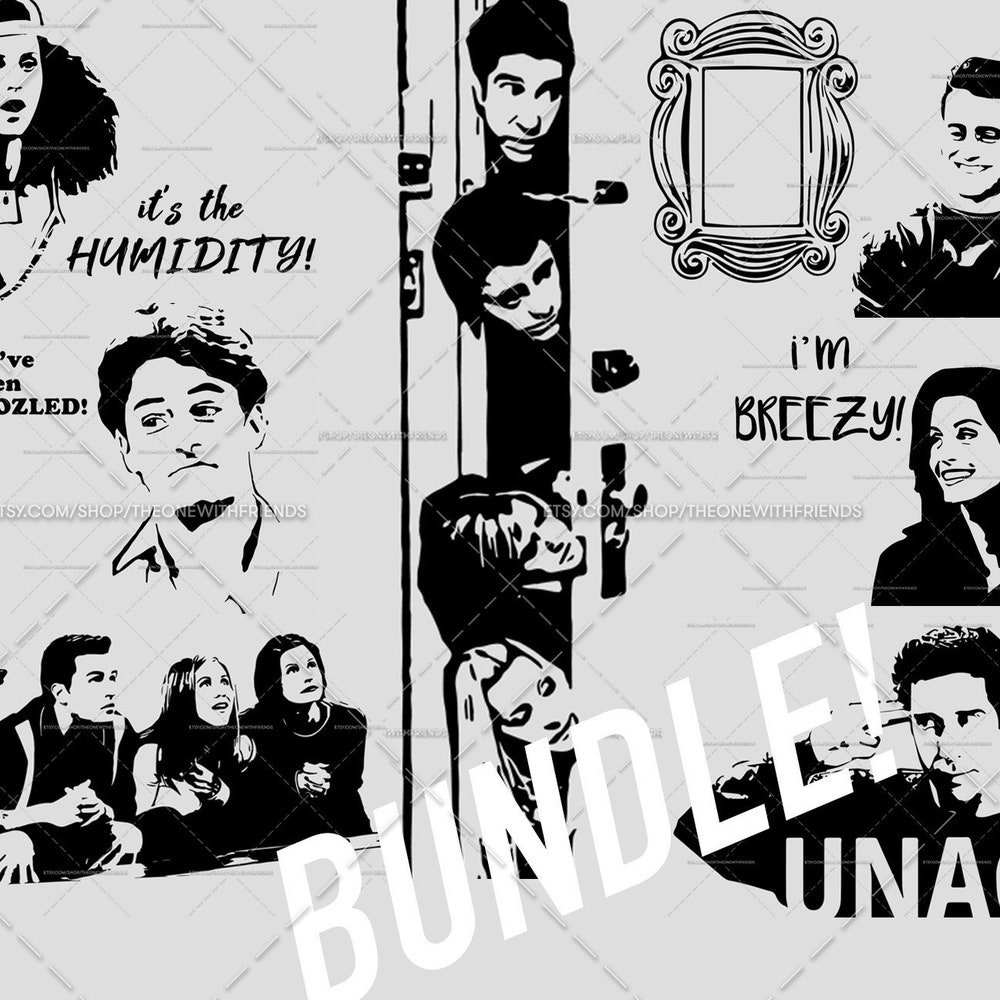 TheOneWithFriends - Etsy