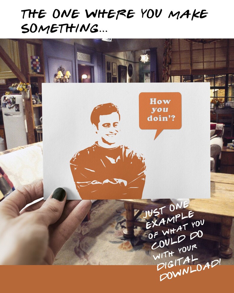 FRIENDS Clip Art Download - Print Your Own Friends! - Friends Tv Show ...