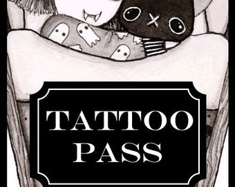 TATTOO PASS Permission Pack - Etsy