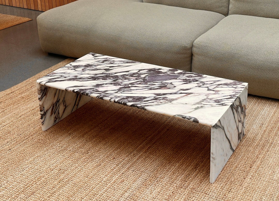 Viola Marble Coffee Table - Etsy