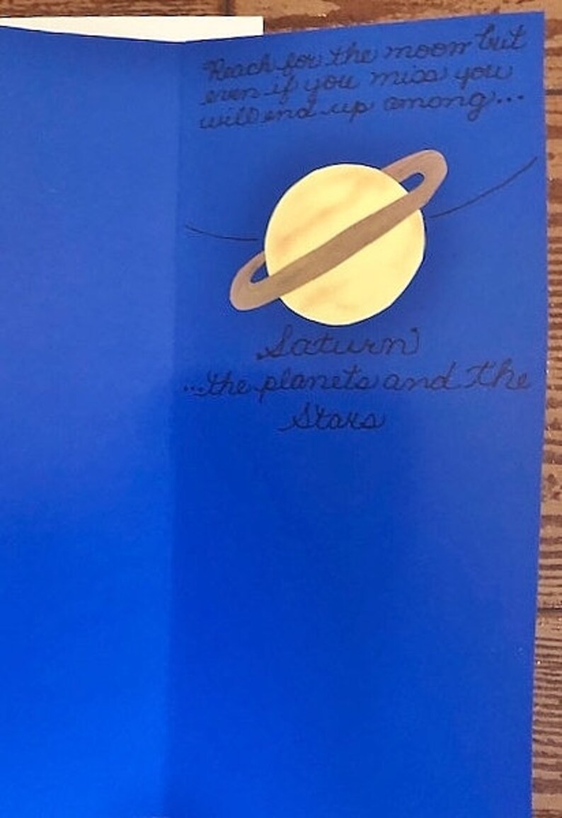Solar System Birthday Card by Cherie - Etsy