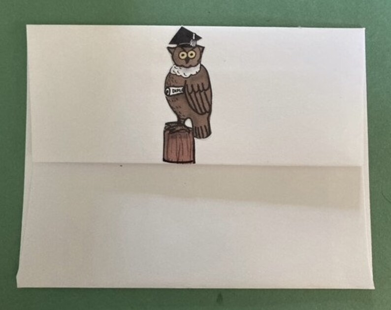 Owl Graduation Card by Cherie - Etsy