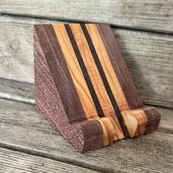 Wooden Phone Holder - Etsy