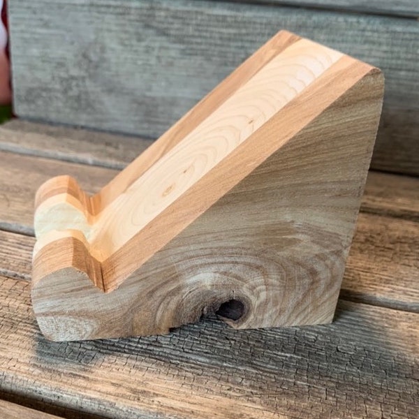 Wood Phone Stand - Etsy