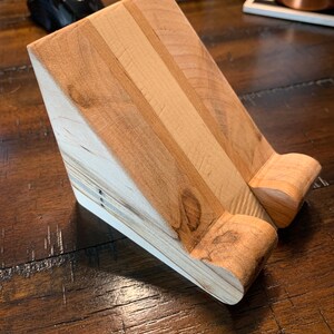 Wooden Phone Stand / Wooden Phone Holder / Wood Phone Stand / Cell ...