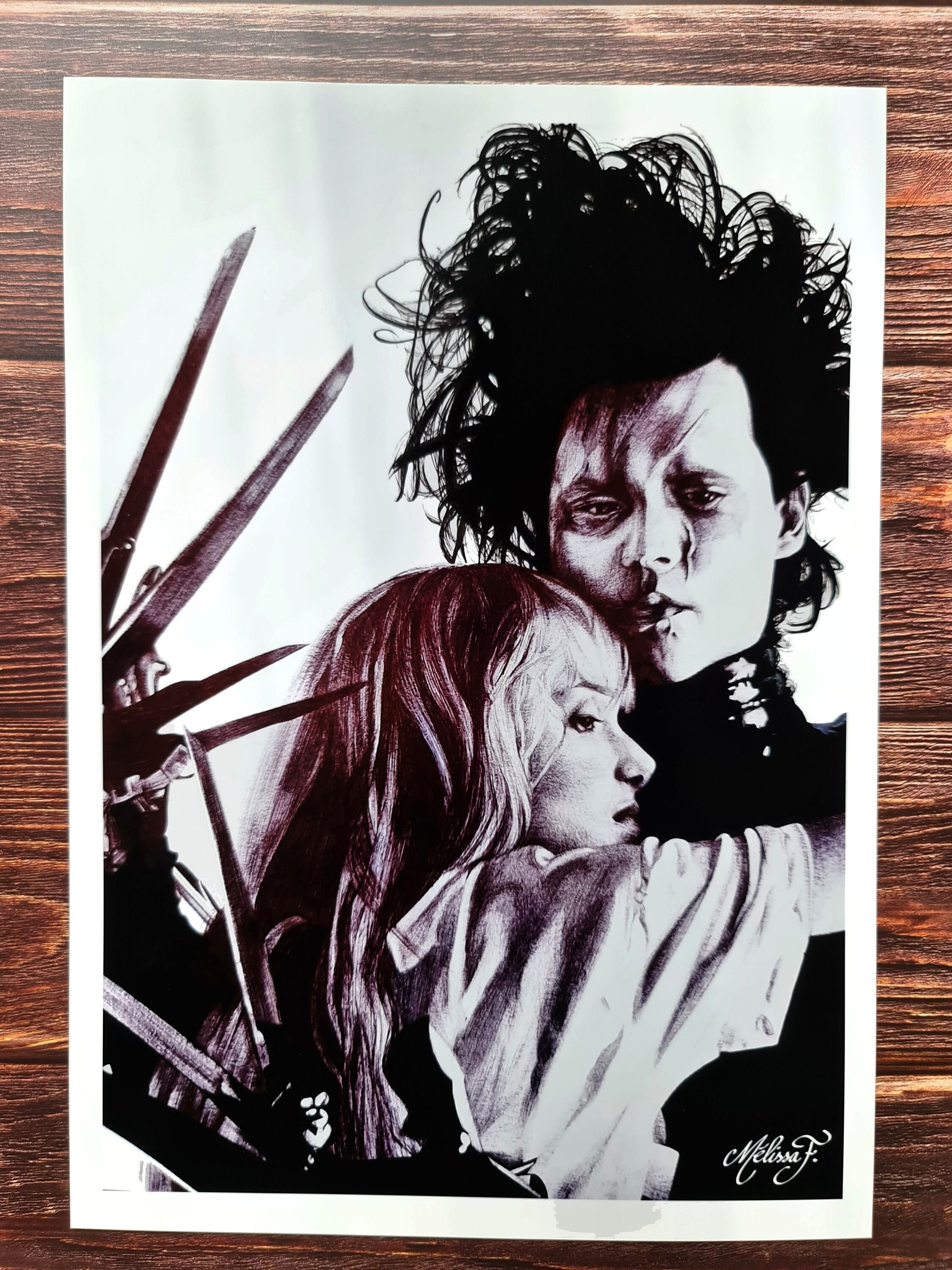 Print Edward and Kim - Edward and Kim Print - Art Printing ...
