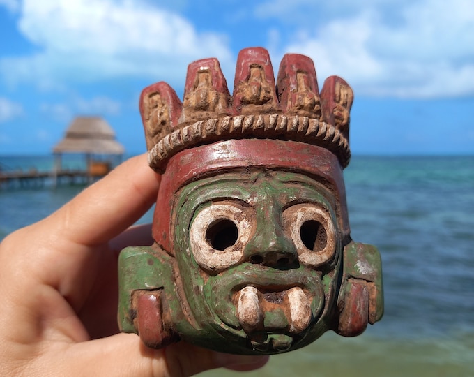 Aztec Whistle – Ceramic Mayan Whistle, Ancient Deathwhistle ...