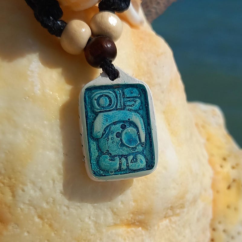 Mayan Pendant - Etsy