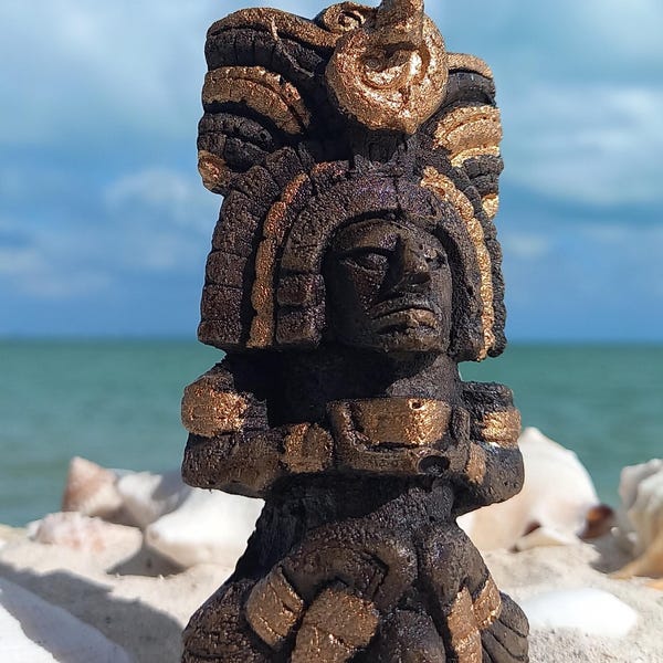 Mayan Statue - Etsy