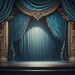 6 Pack blue Fancy Theater Stage Backdrops for Composite Photography - Etsy