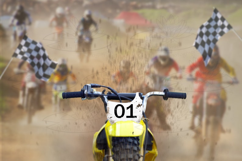 Motorbike Race Digital Backdrop for Composite Photography - Etsy