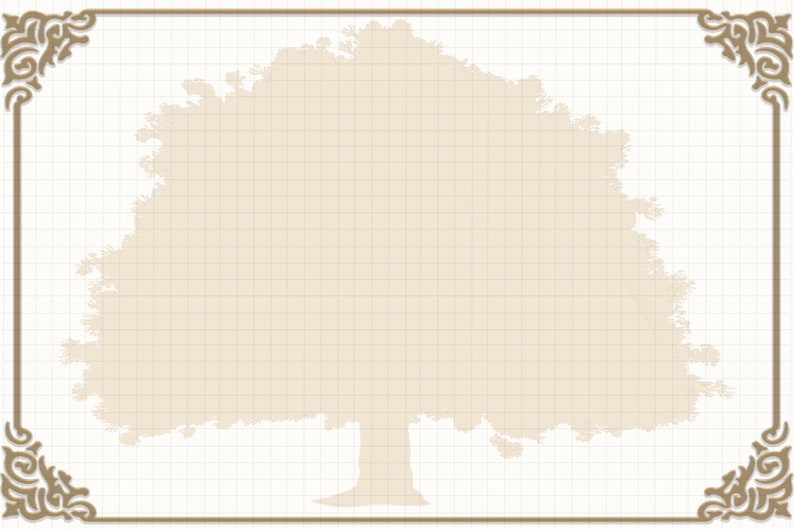 Family Tree Collage Overlay Tree of Life Collage Overlay With - Etsy