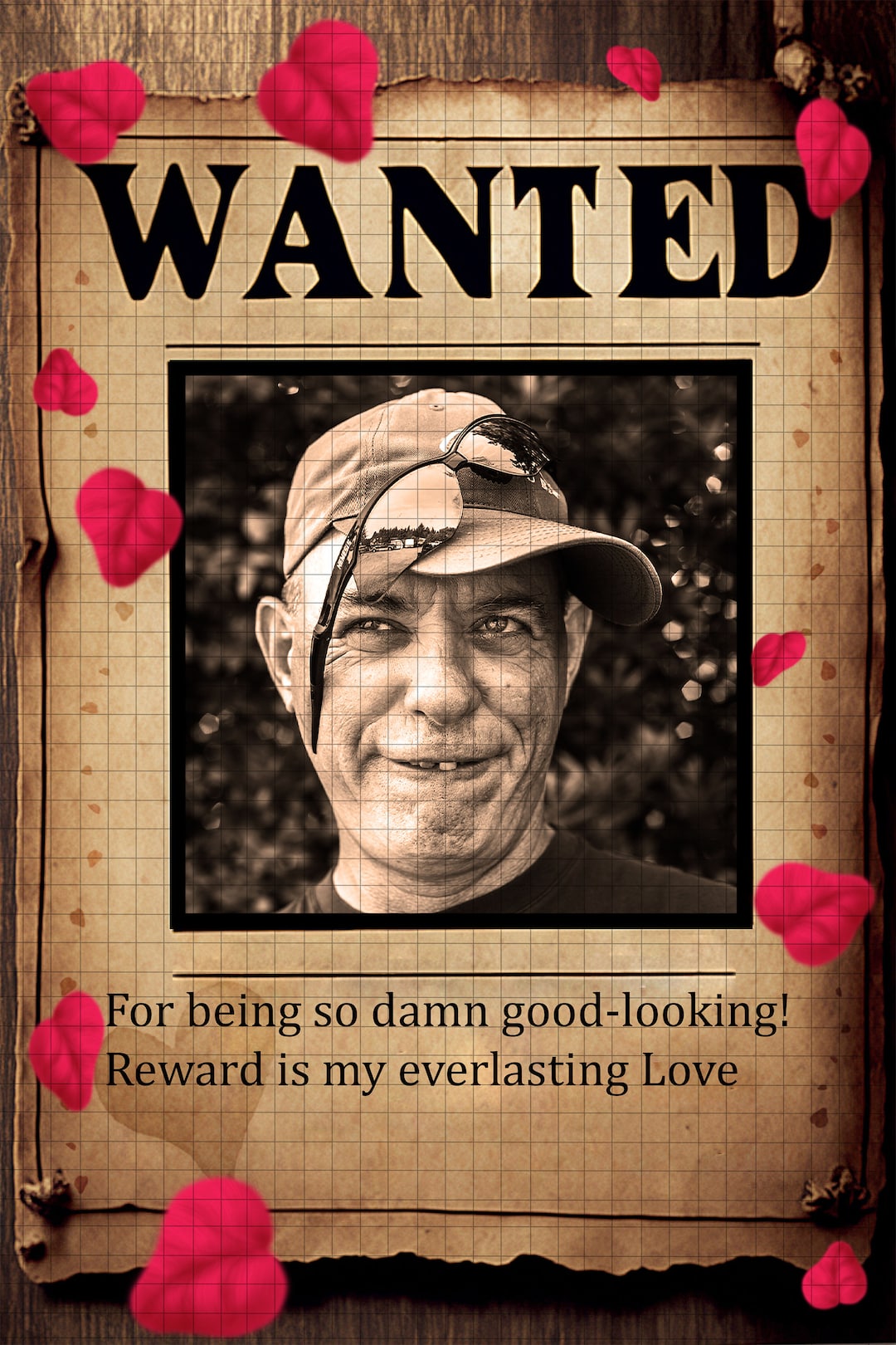 Wanted Poster PNG Overlay for Digital Composite Photography, Valentines ...