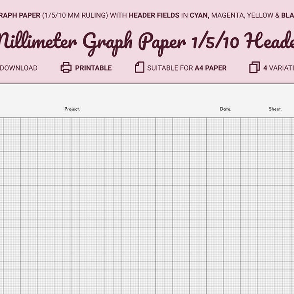 Graph Paper - Etsy