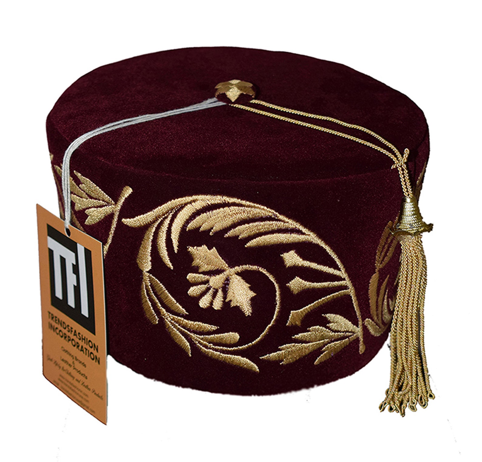 Man Burgundy Smoking Hats - Etsy