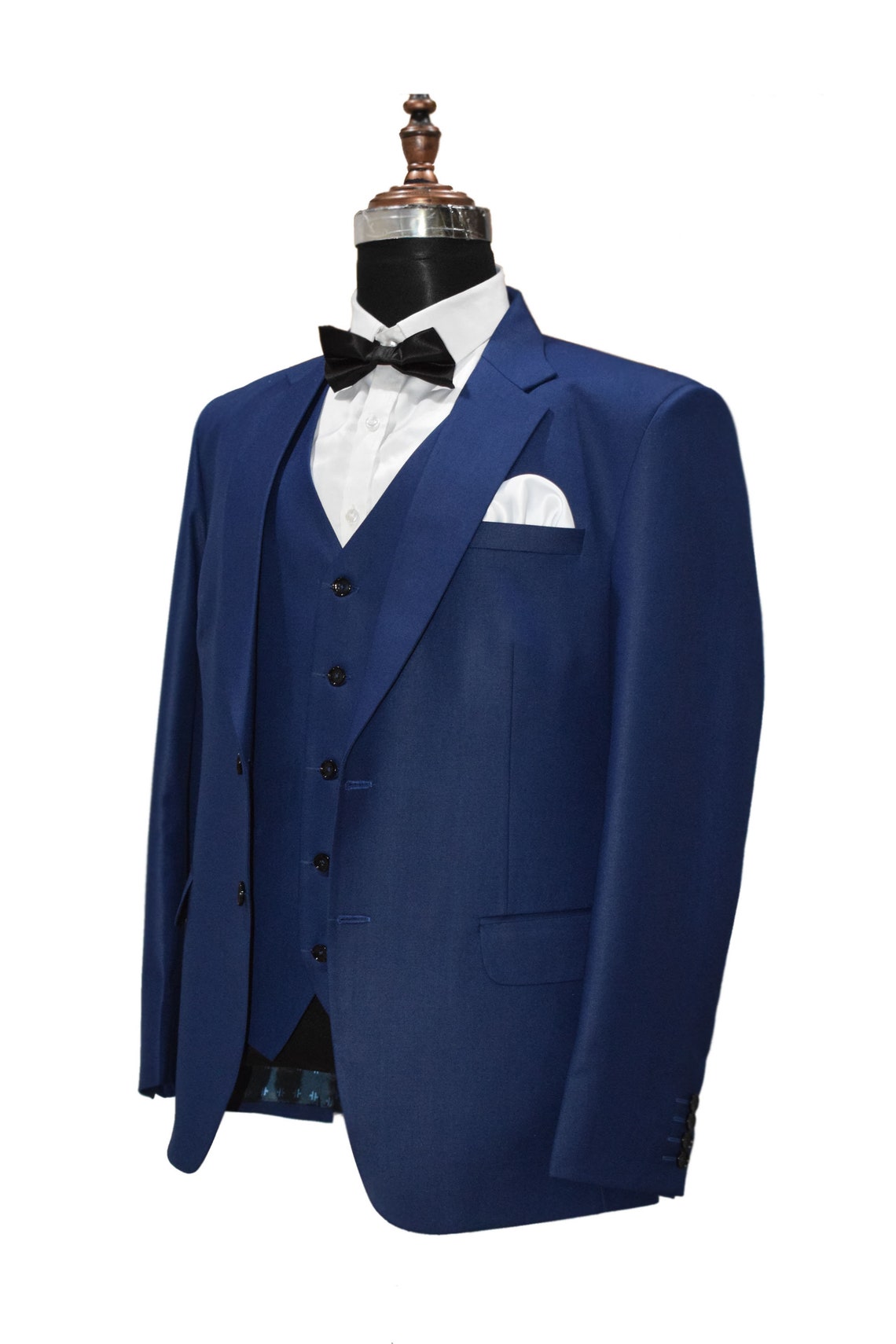 Men Blue Suits Designer Luxury Wedding Dinner Party Wear Suits - Etsy