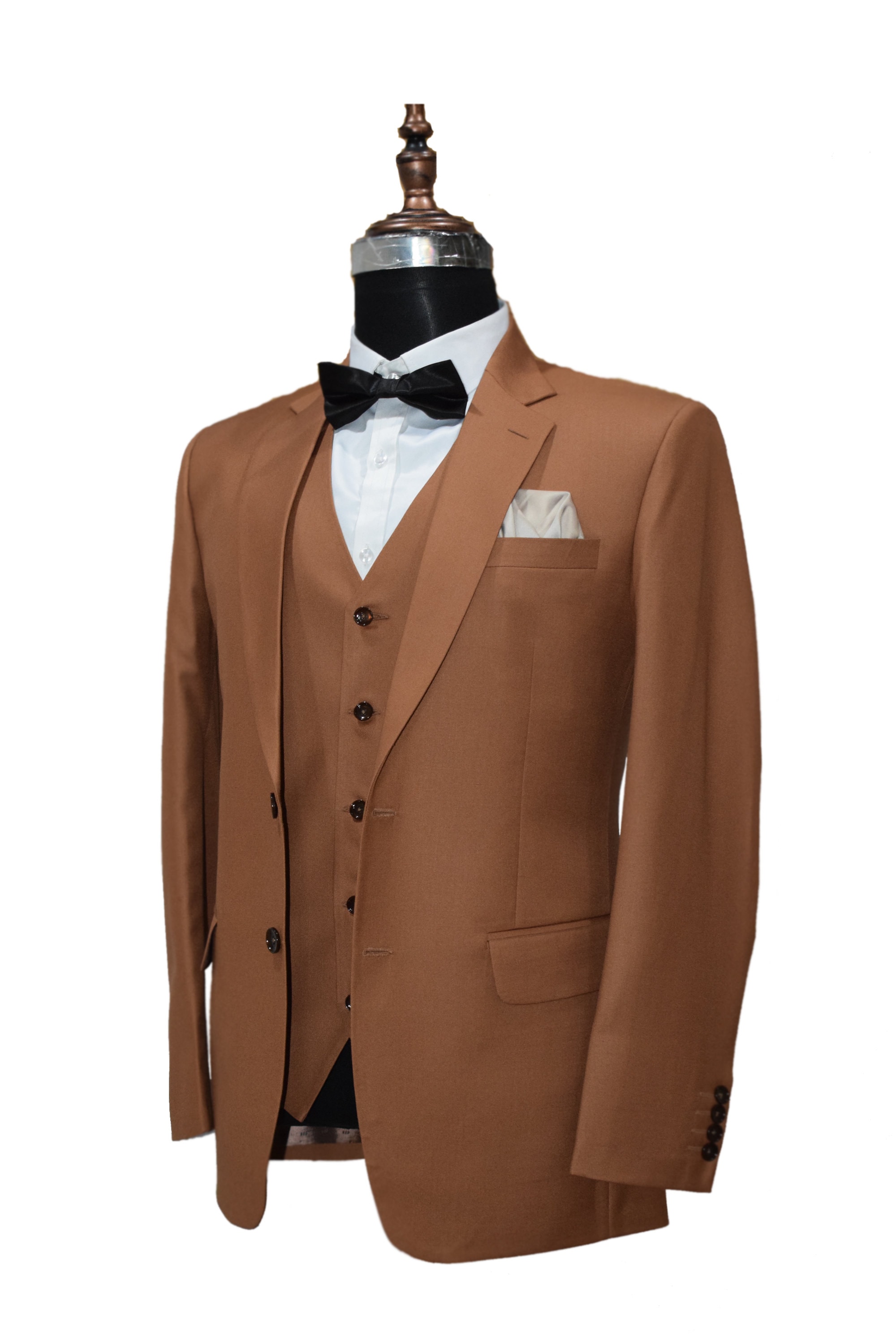 Men Brown Suits Designer Luxury Wedding Dinner Party Wear | Etsy