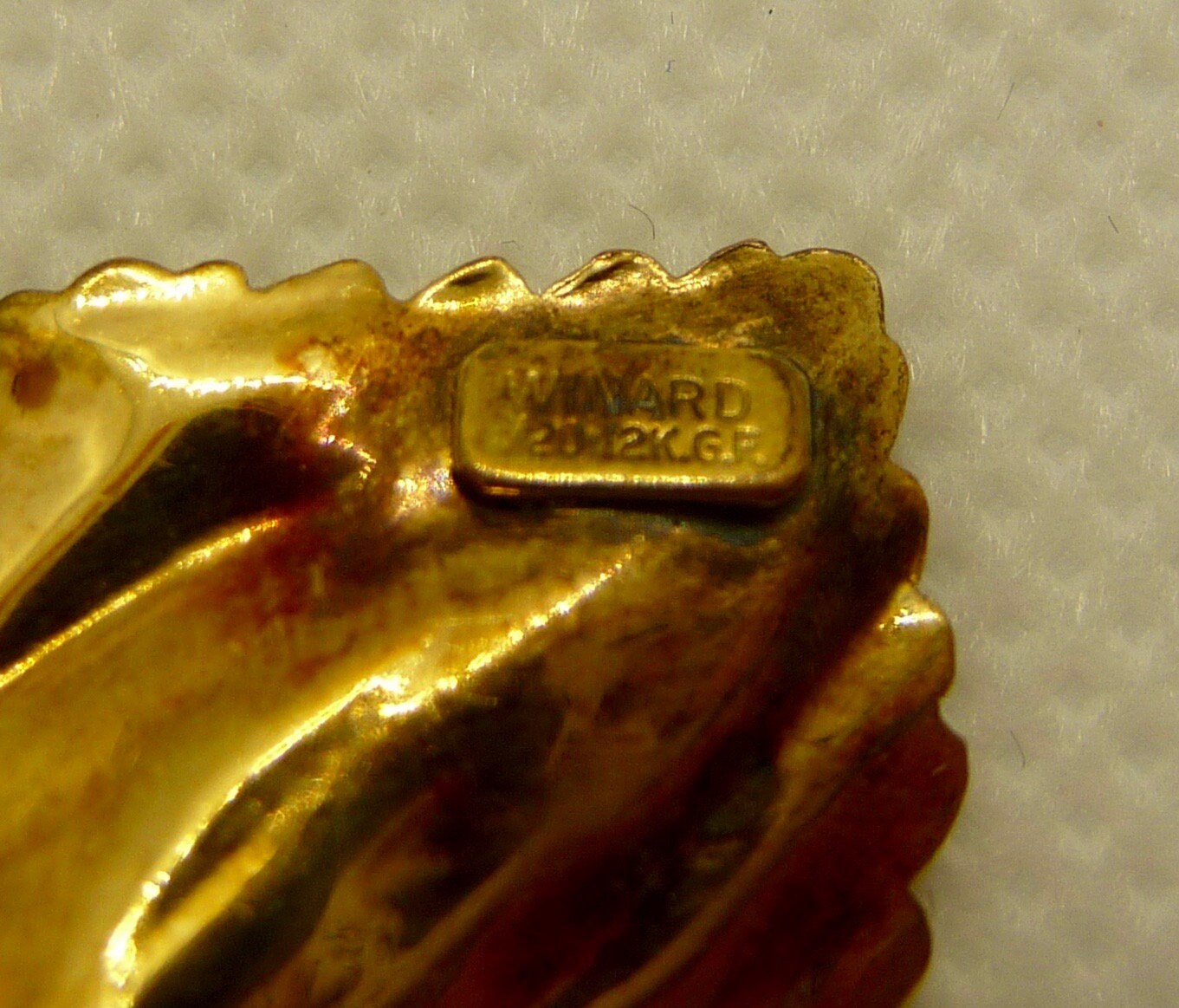 Vintage Winard 12K Gold Filled Leaf Pin/pendant - Etsy