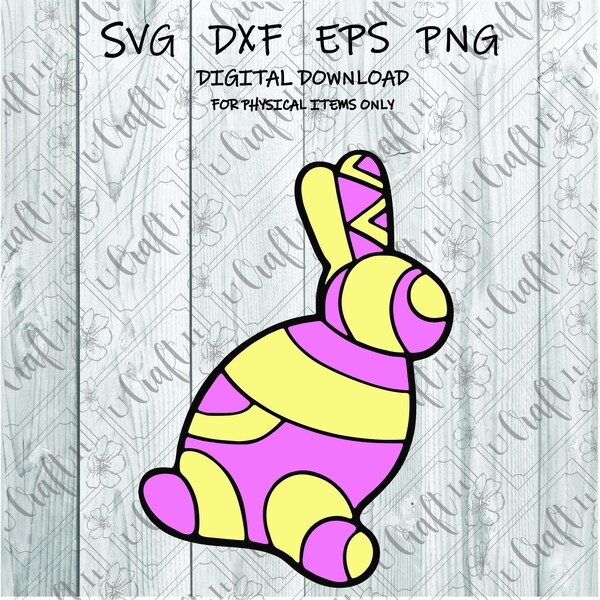 Abstract Bunny - Etsy