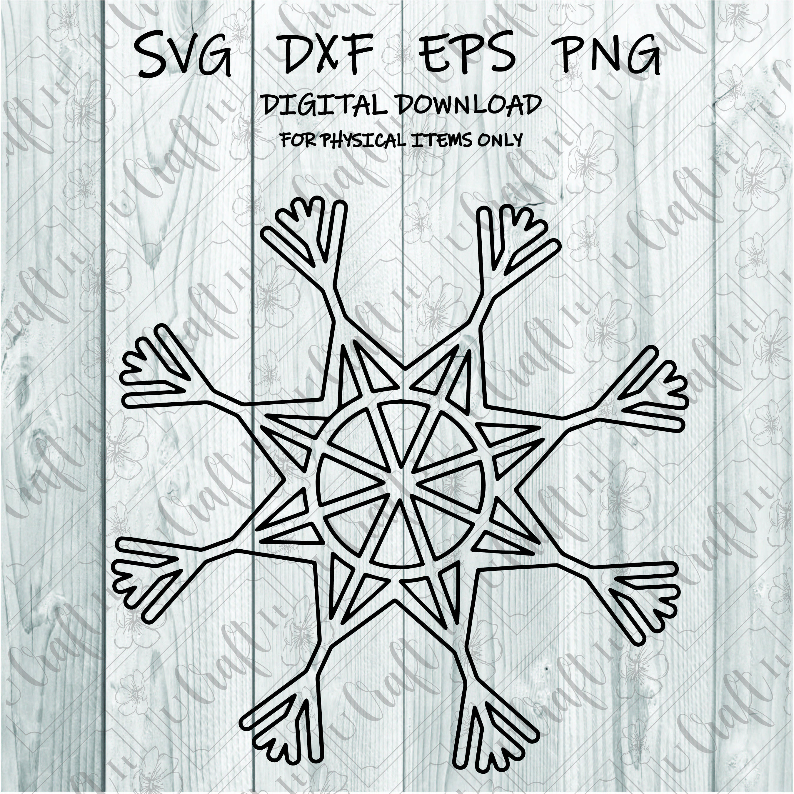 Snowflake Svg - Snowflake Mandala Svg - Mandala Svg - Snowflake Clipart ...