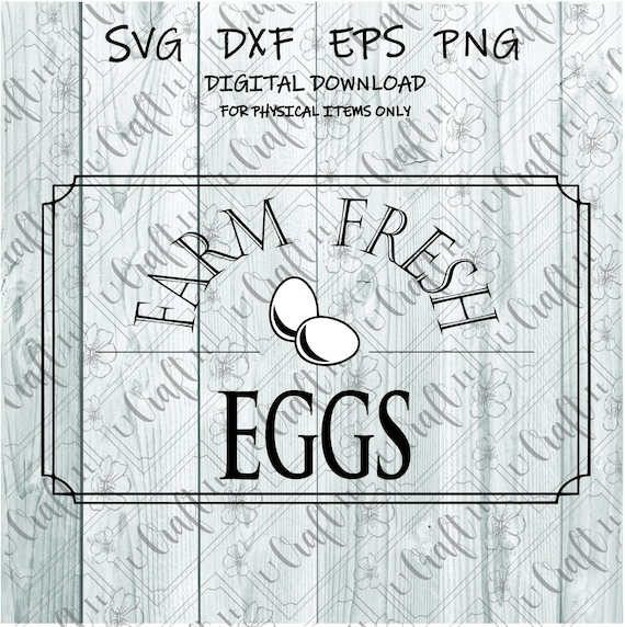 Farm Fresh Eggs Sign SVG farm Fresh Sign SVG Farm Fresh | Etsy