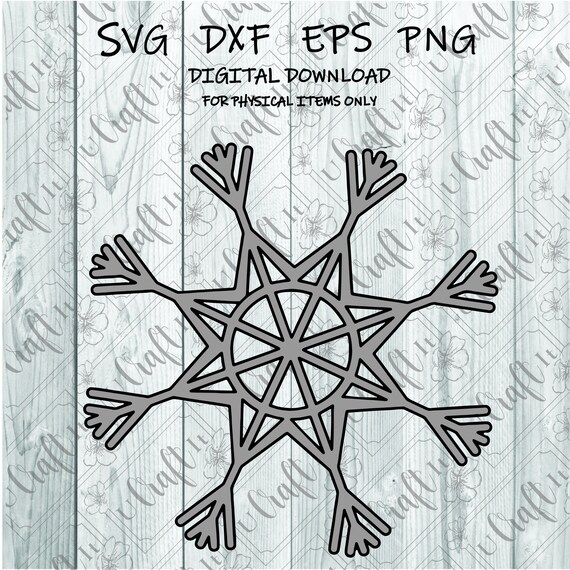 Snowflake Svg Snowflake Mandala Svg Mandala Svg | Etsy