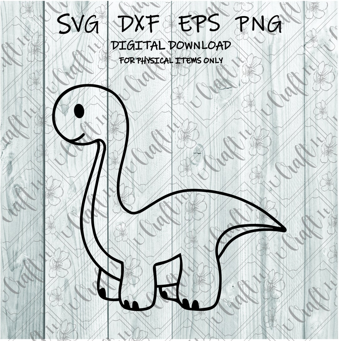 Baby Dinosaur Cut File - Baby Dinosaur Svg - Dino Clip Art - Dino ...