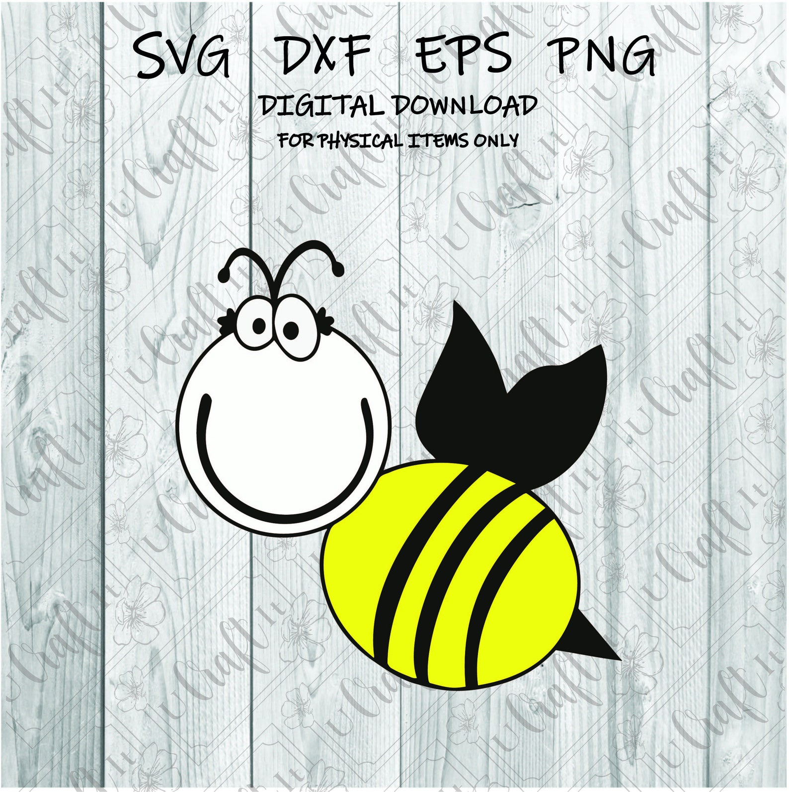 Bee Svg - Bee Clipart - Cute Animal Svg - Cute Animal Clipart - Bee ...
