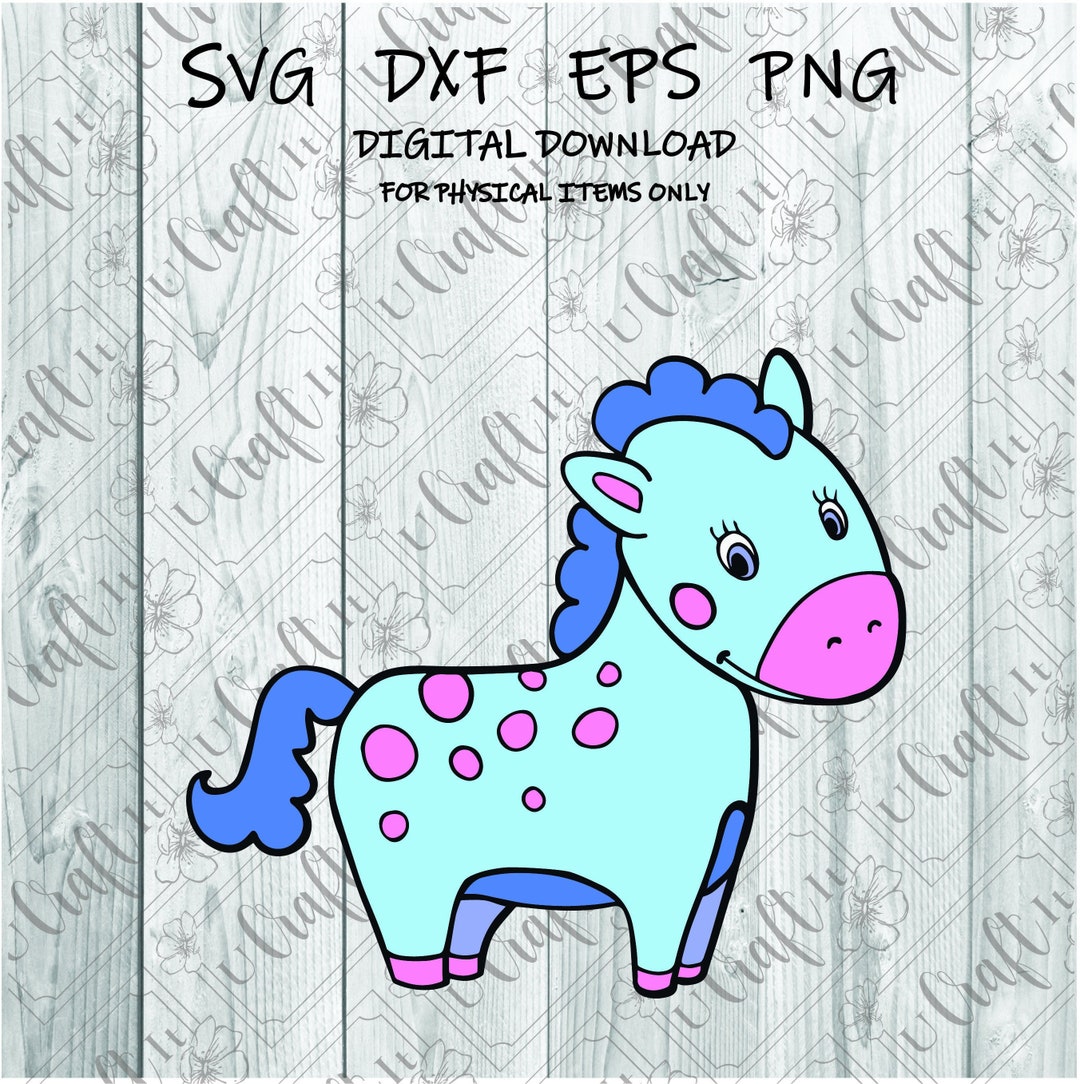 Pony Svg - Pony Clipart - Pony Cut File - Horse Svg - Horse Clipart ...