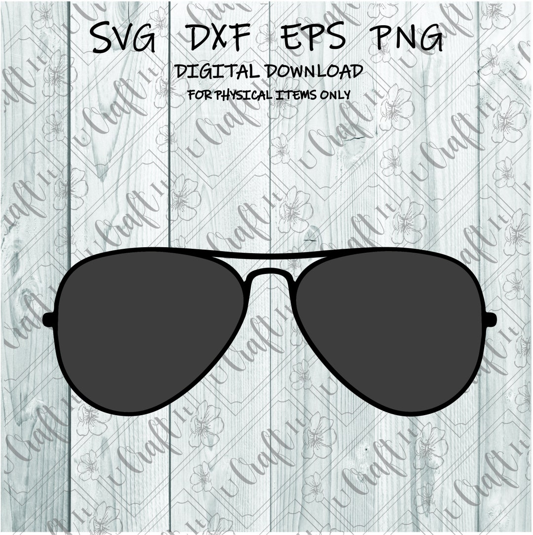 Aviator Glasses Svg - Aviator Glasses Clipart - Glasses Svg - Glasses ...